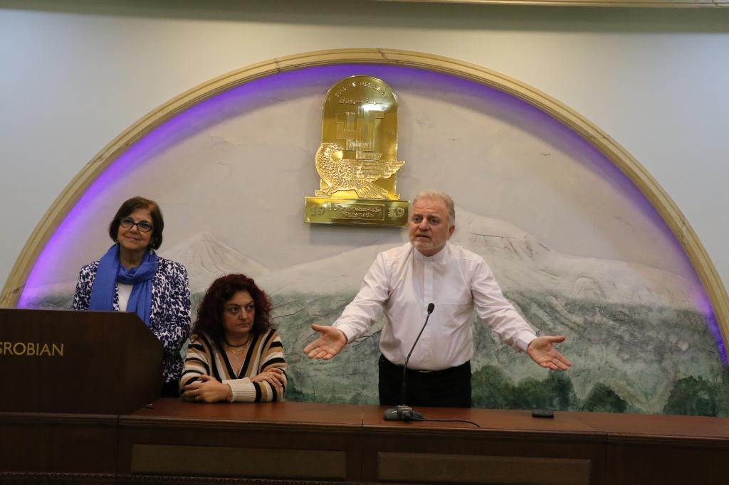 Mesrobian | Preparation Meeting before the First Communion Ceremony
